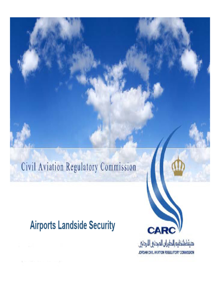 16 - Landside Security - Jordan | PDF | Airport Security | Airport