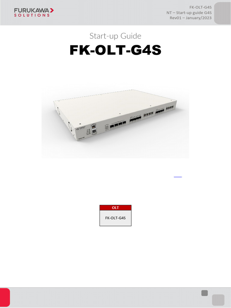 Manual OLT Furukawa | PDF | Command Line Interface | Network Switch