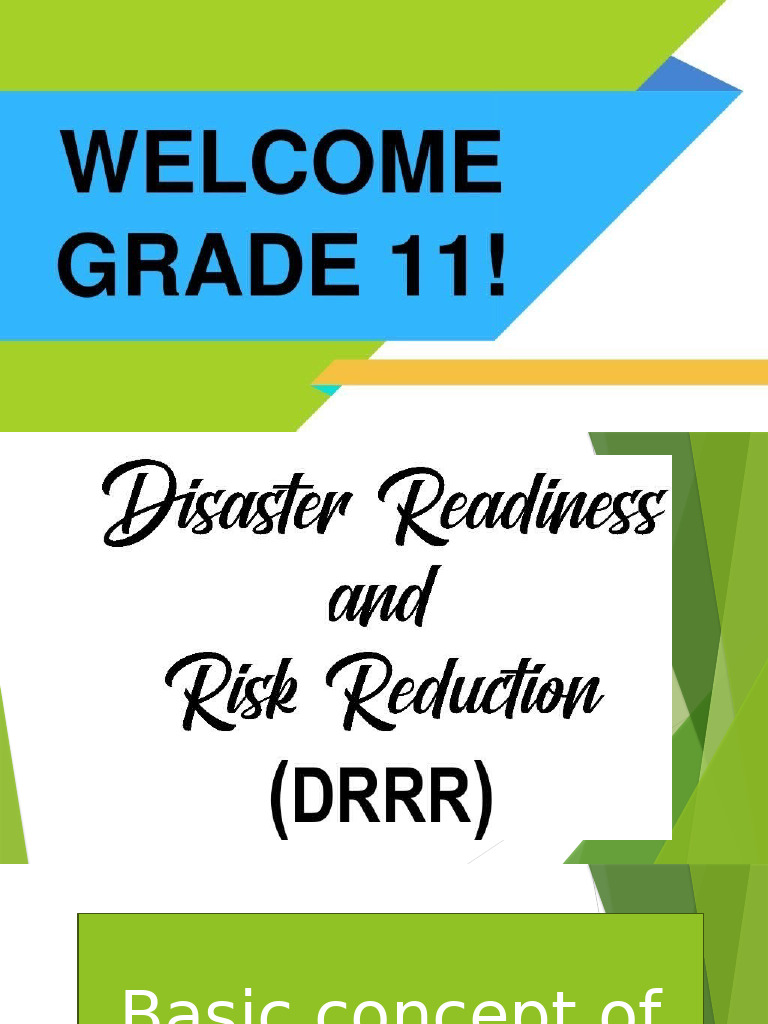 DRRR Quarter-1 Lesson-1 | PDF | Hazards | Natural Disasters