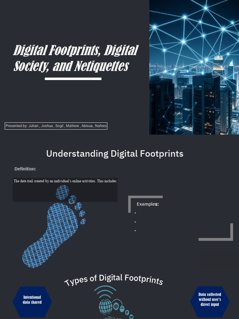 Understanding Digital Footprints & Netiquette | PDF | Http Cookie ...