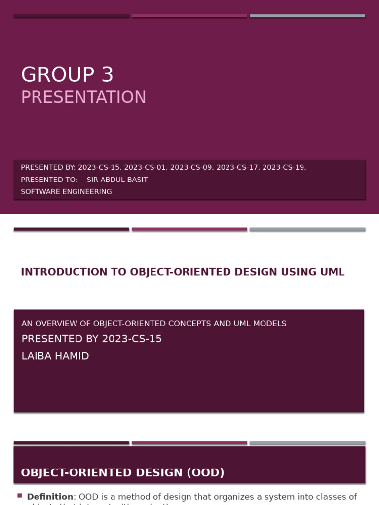 Presentation1 Software Engineering | PDF | Class (Computer Programming ...