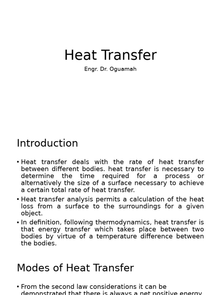 Heat Transfer 032000 | PDF | Heat Transfer | Heat