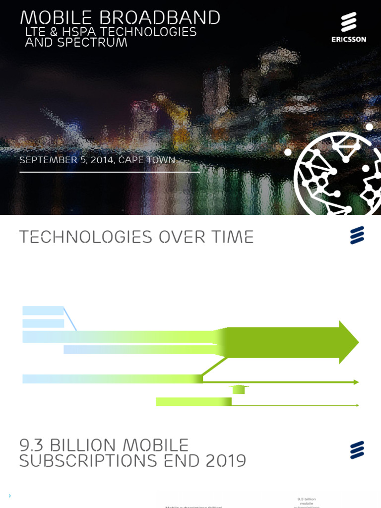 140905technology_trends | PDF | Lte (Telecommunication) | High Speed Packet Access