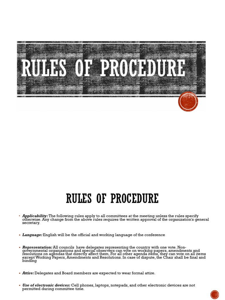 MUN | PDF | Committee | Government