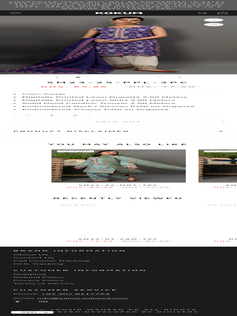 Sm23-25-Ppl-3pc - Yahsir Waheed PK | PDF