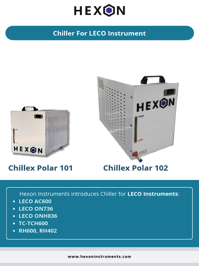 Brochure Chillex Polar 101 &102 | PDF | Heat Exchanger | Building ...