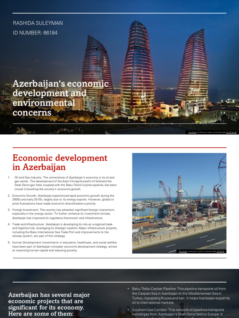 Azerbaijans Economic Development | PDF | Azerbaijan | Economic Growth