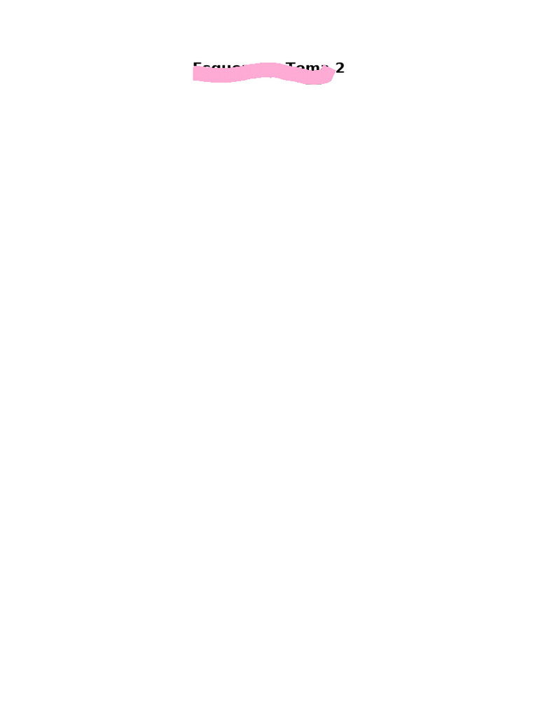 Esquemas Tema 2 | PDF