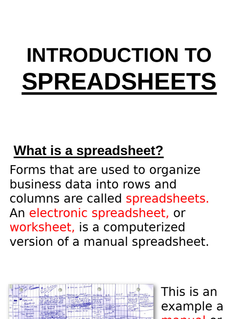 1a. Microsoft Excel - Basic Function and Application | PDF ...