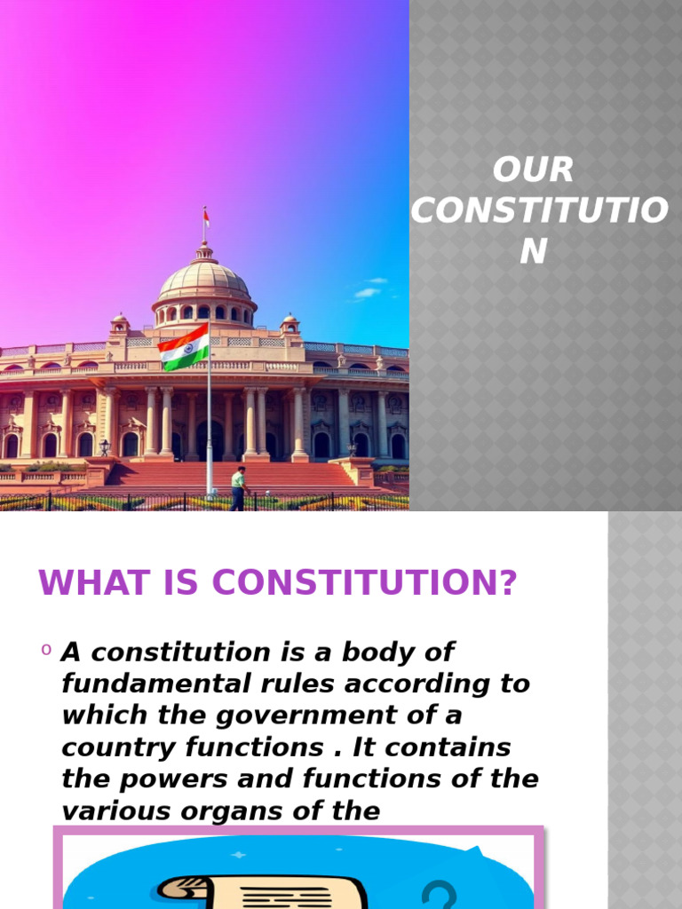 Our Constitution | PDF