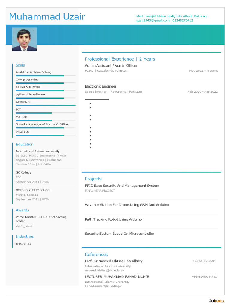 muhammad uzair (1) | PDF | Arduino | Electronic Engineering