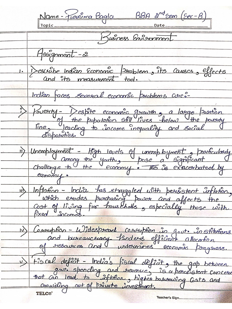 BBA 2ND sem(SEC-B) | PDF