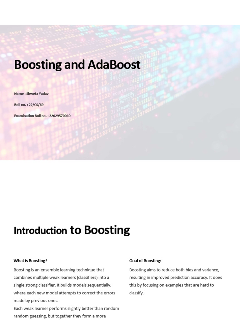 Dmboosting Pdf Statistical Classification Algorithms And Data