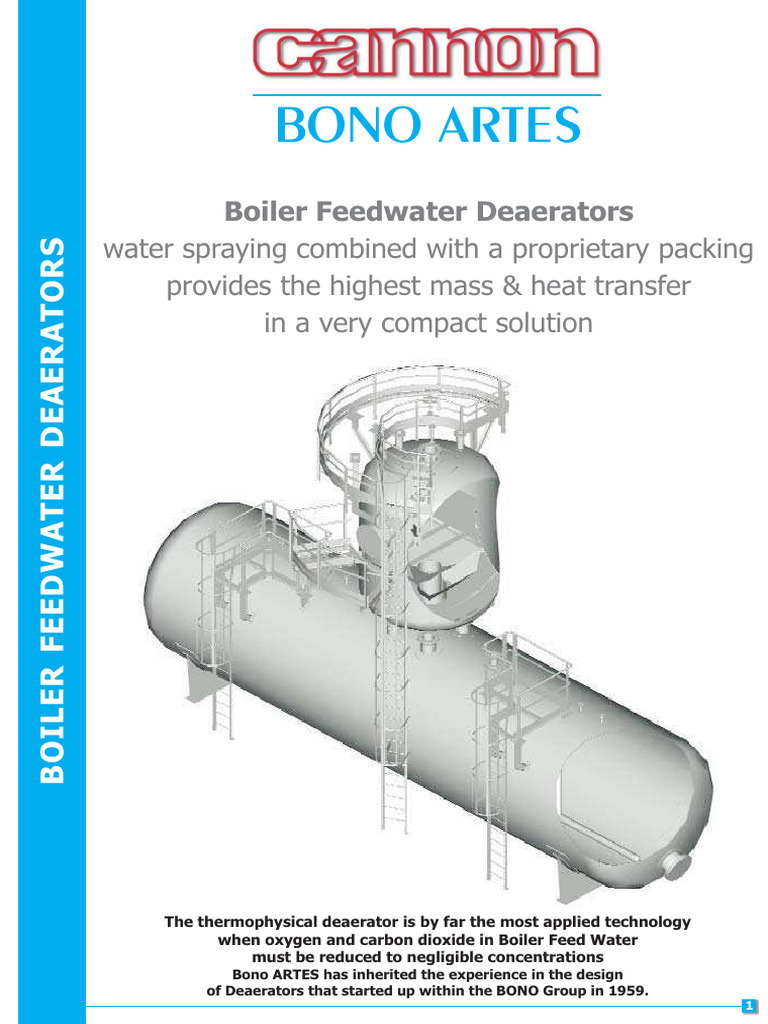 Boiler Feedwater Deaerators Guide | PDF