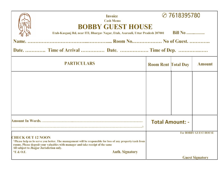 Bobby Guest House | PDF