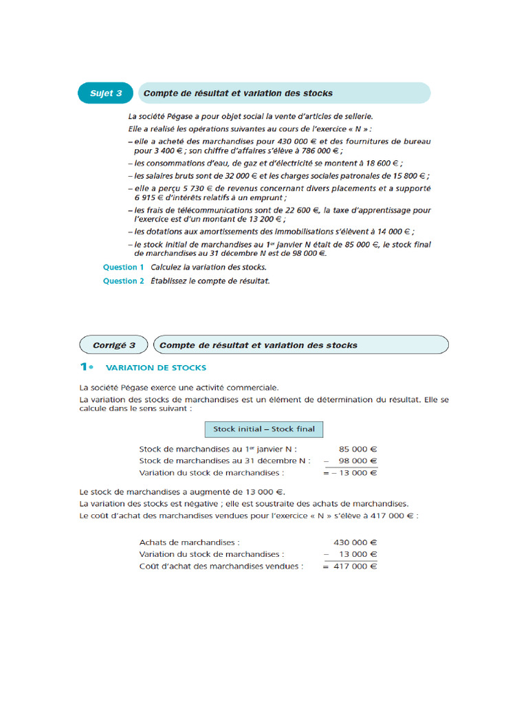TD Gestion Fiscal | PDF