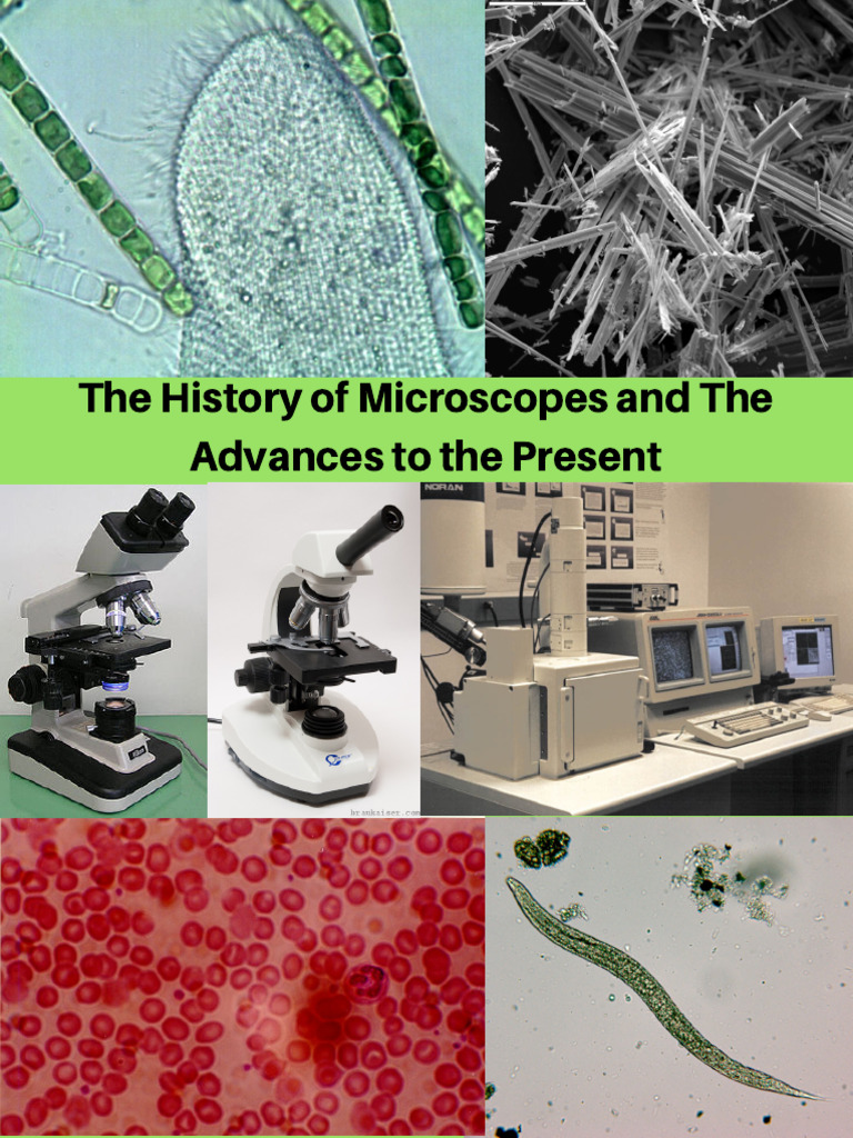 The History of Microscopes and Advances To The Present Cover Page | PDF
