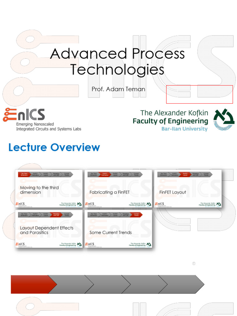 Advanced Process Technologies | PDF | Electricity | Solid State Engineering