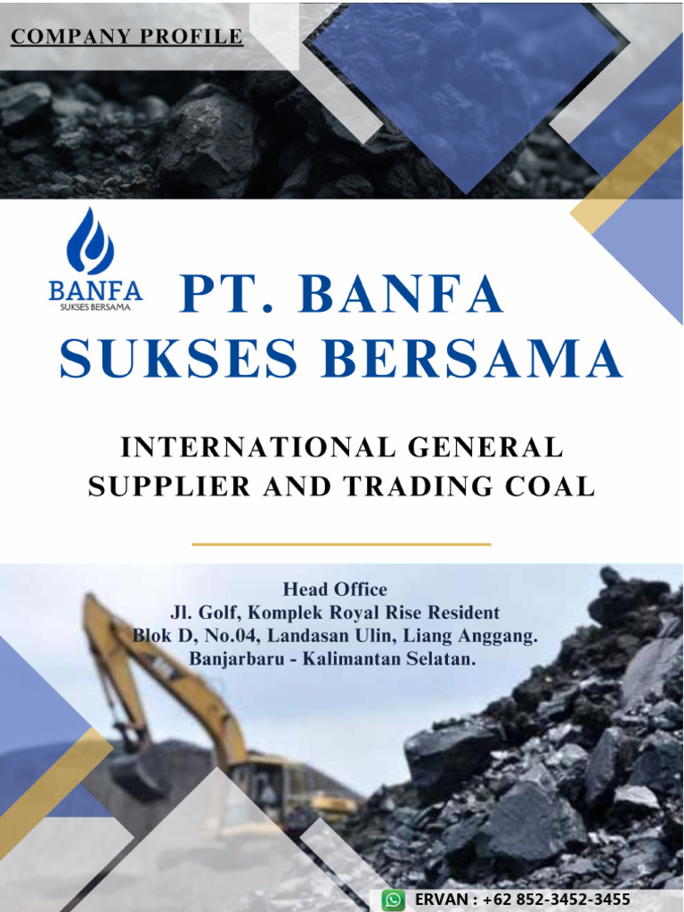 CP Pt. Banfa Sukses Bersama | PDF | Economies | Market (Economics)