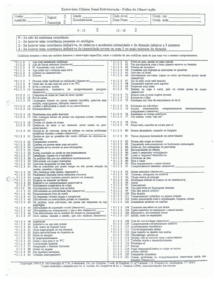 Auto-Obs SCICA | PDF