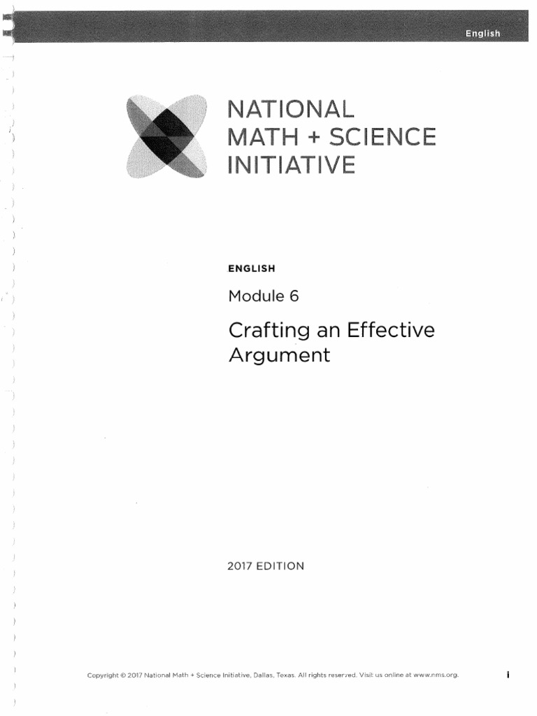 Student Copy Module 6 | PDF