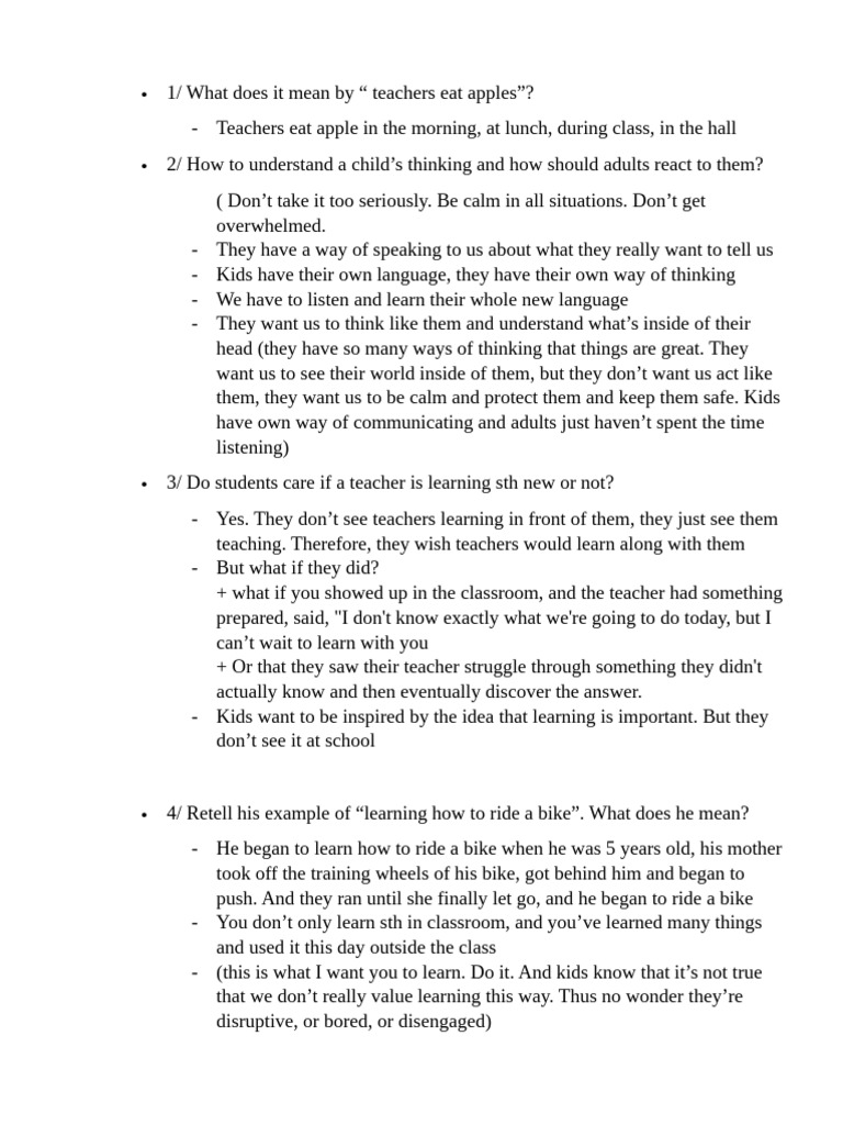 What's Make A Good Teacher Great | PDF | Teachers
