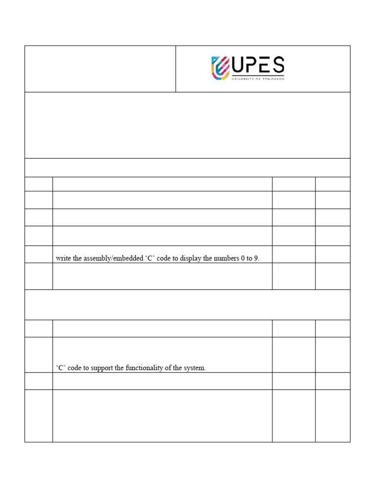 Microprocessor and Embedded Systems Exam Guide | PDF | Embedded System ...