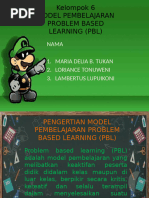 Sintaks pembelajaran Problem Based Learning | PDF