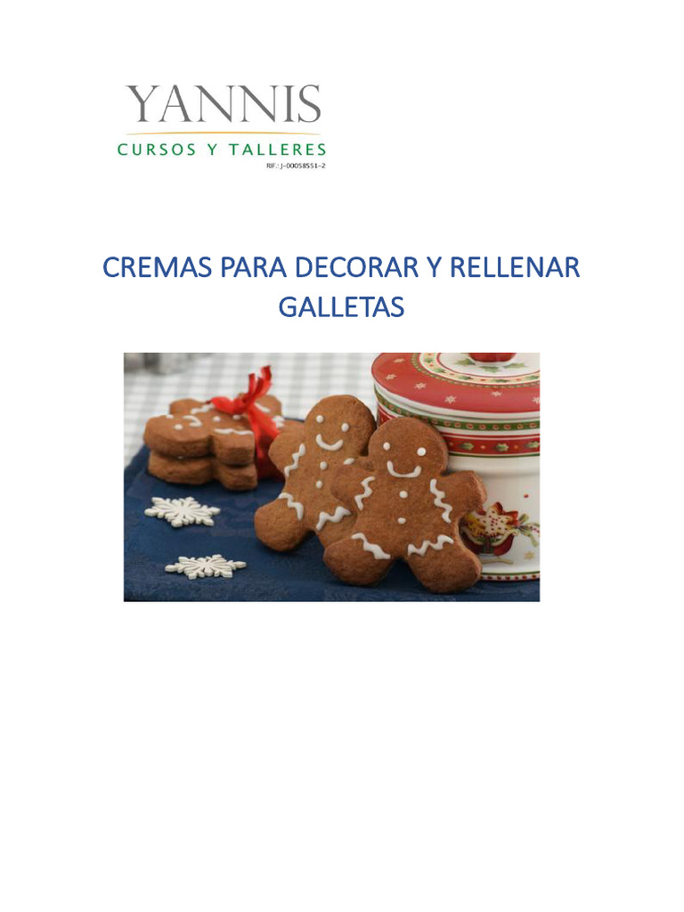 Cremas y Rellenos | PDF | Chocolate | Galleta