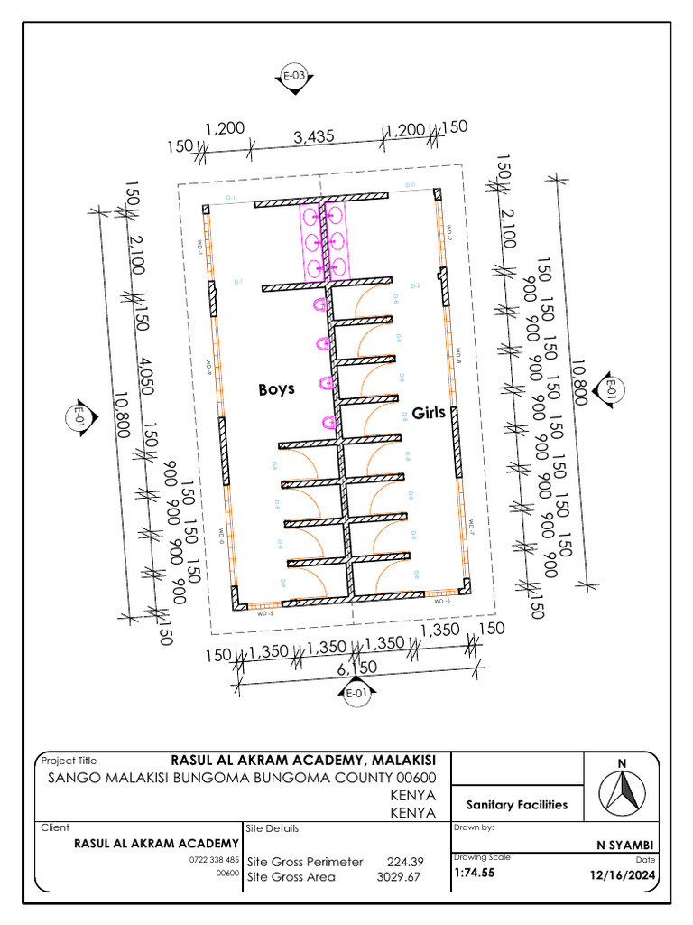 Rasul Al Akram Academy Plans | PDF