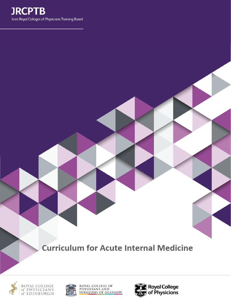 AIM 2022 curriculum DRAFT | PDF | Internal Medicine | Medicine