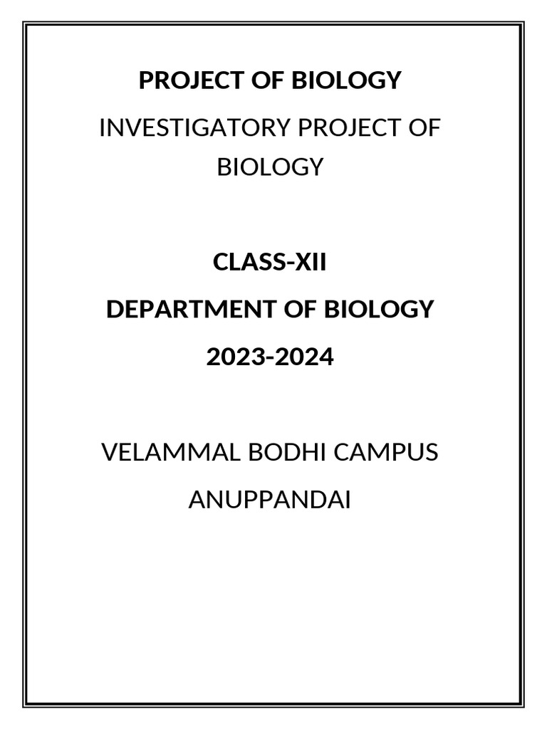 Biology Project Drugs and Alcohol Abuse | PDF | Substance Abuse | Heroin