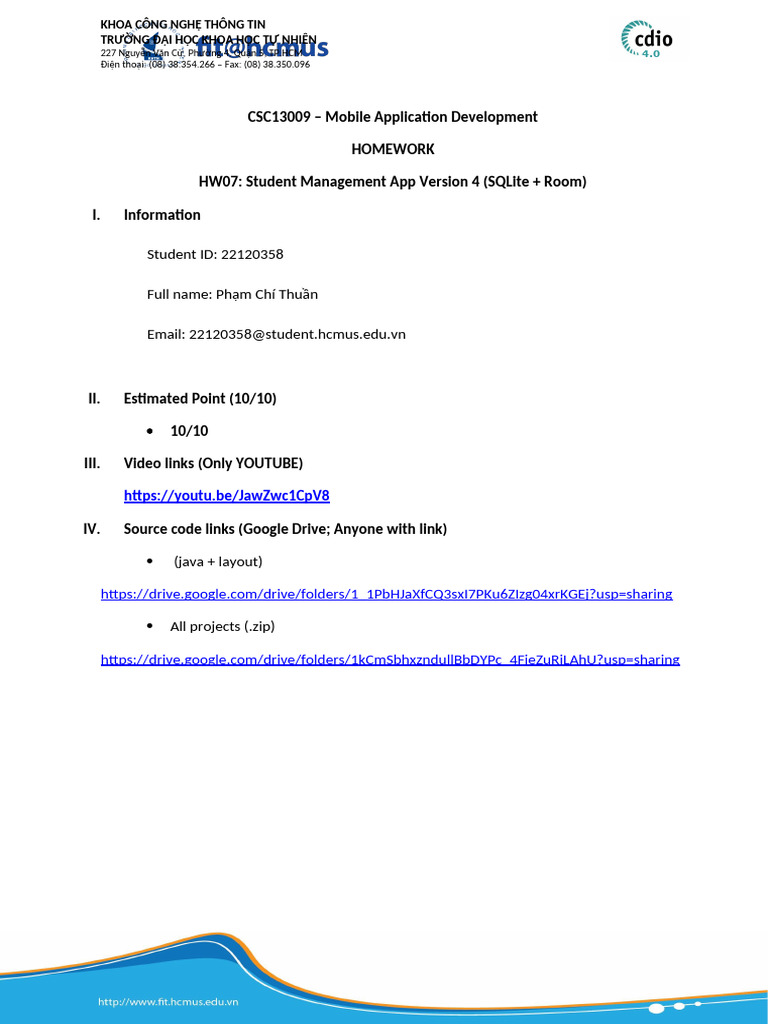 Student Management App Development Pdf