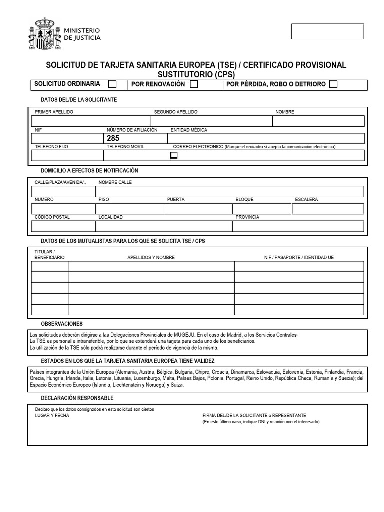 Solicitud TSE | PDF | Bienestar | Gobierno