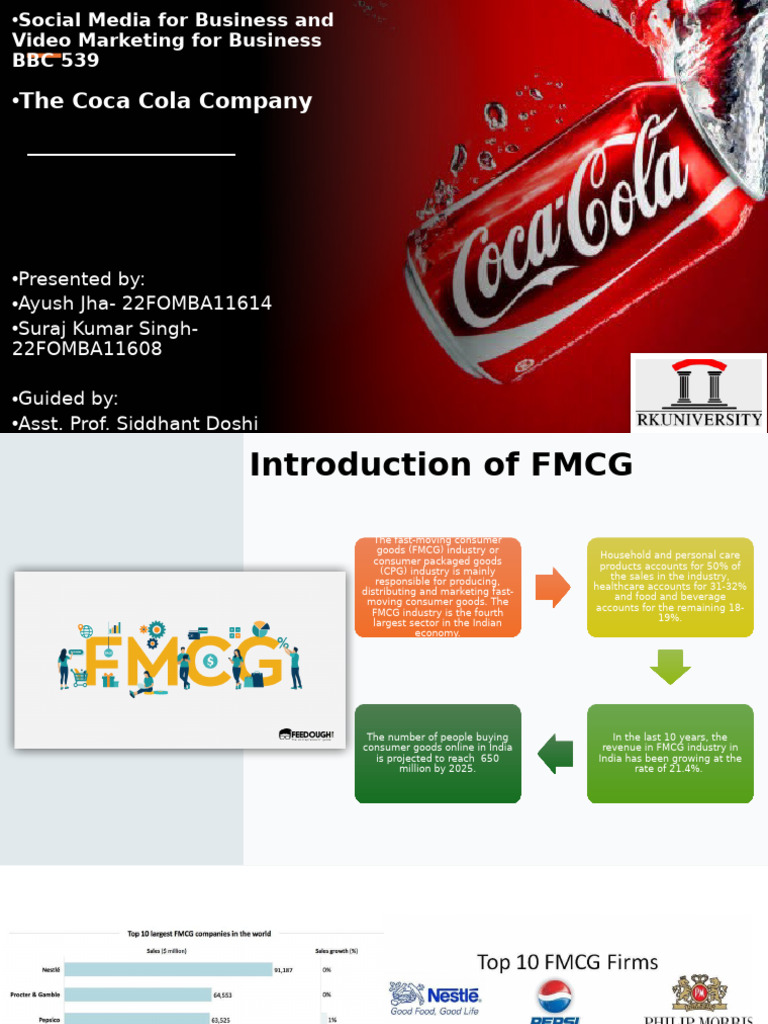 Coca-Cola Full Analysis Report | PDF | Social Media | Popular Culture & Media Studies