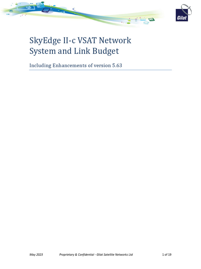 Gilat SkyEdge II-c LB Guide May 2023 | PDF | Wireless | Radio