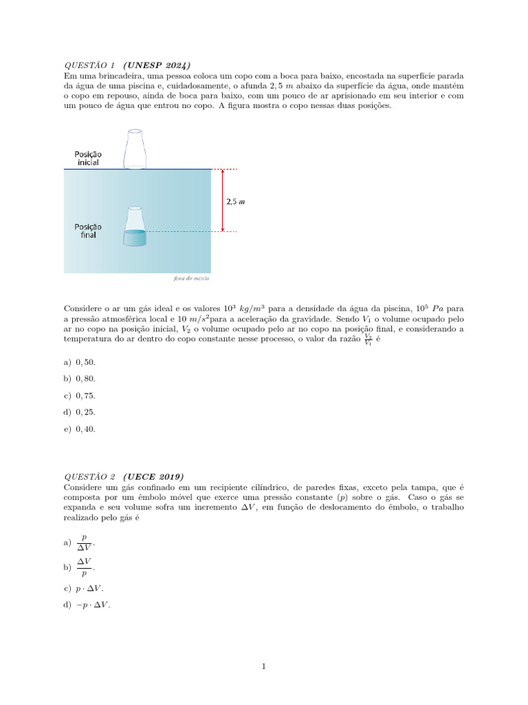 Termodinâmica Agr Vai - Unlocked | PDF | Geladeira | Calor