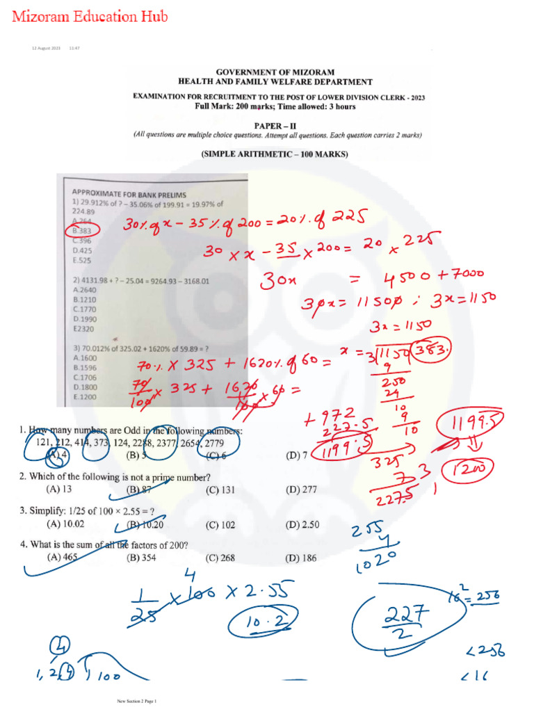 Document Sections Overview | PDF