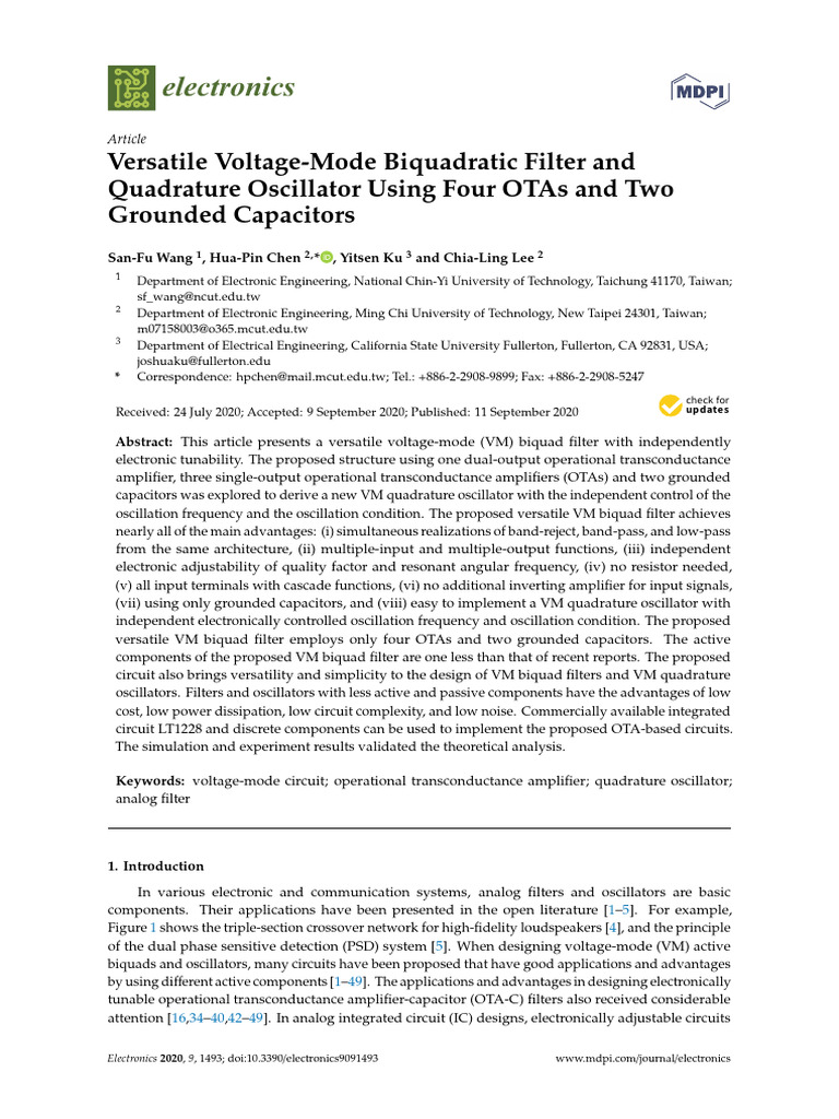 Osc 2 | PDF | Electronic Filter | Amplifier