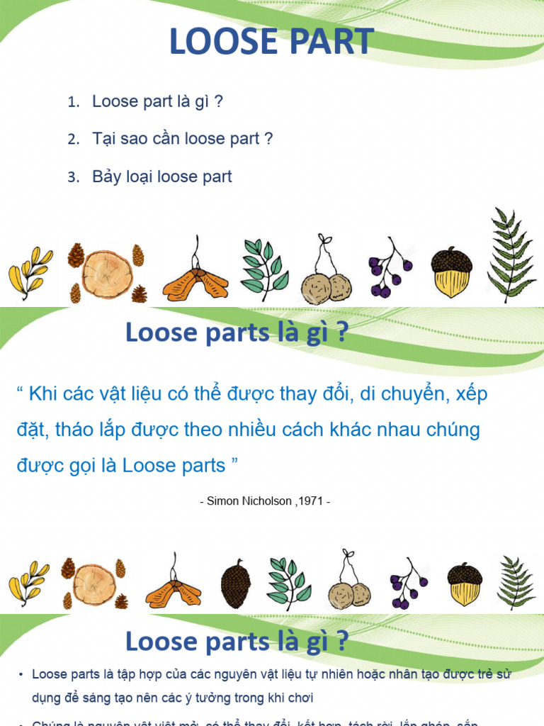 Loose-Parts Theory | PDF