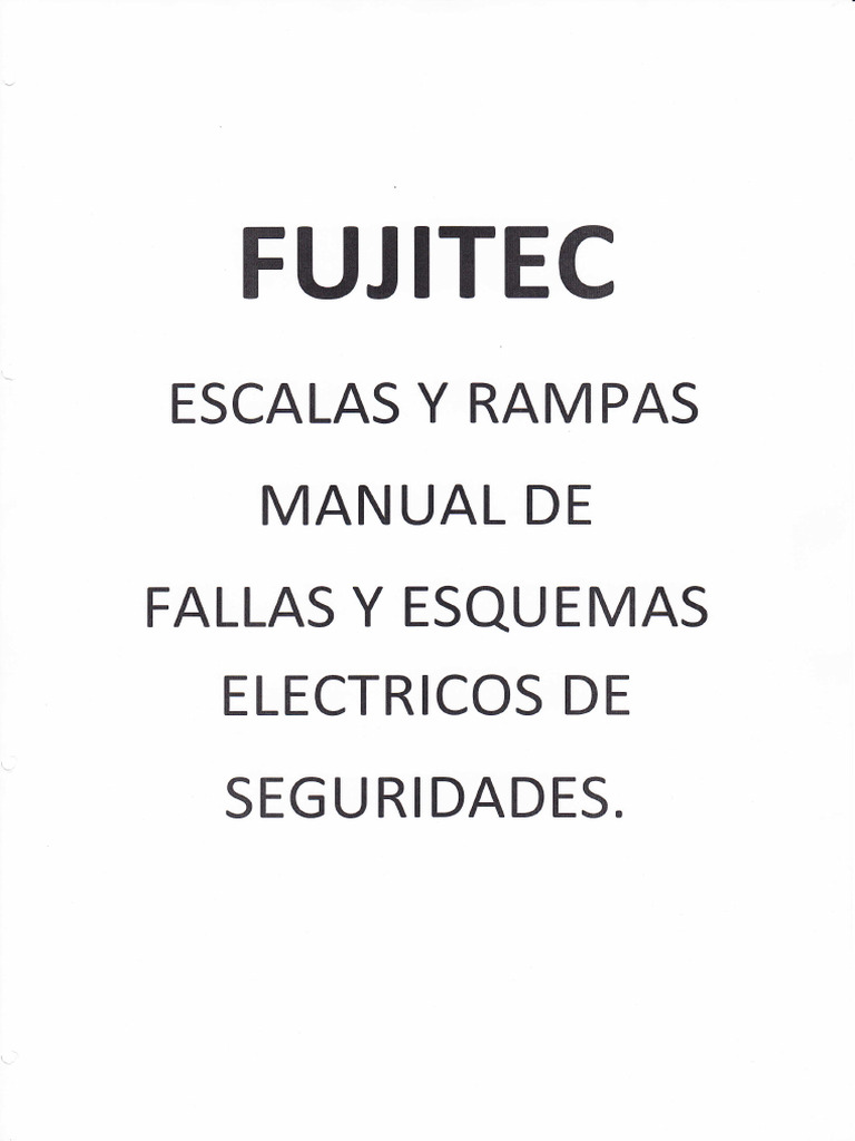 Fujitec | PDF | Escalera