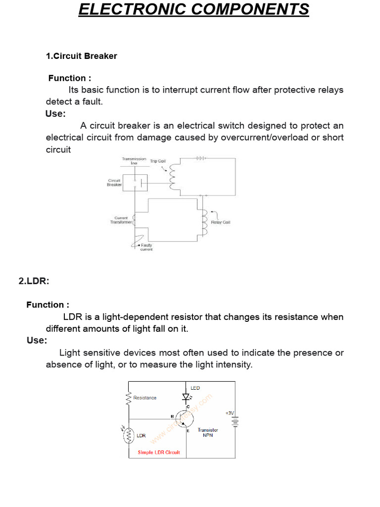Electronic Components Pdf Electronics Amplifier