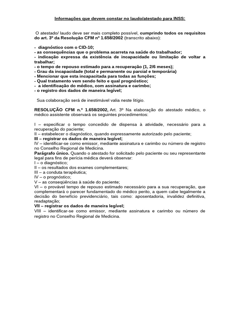 Modelo de Carta Ao Médico | PDF