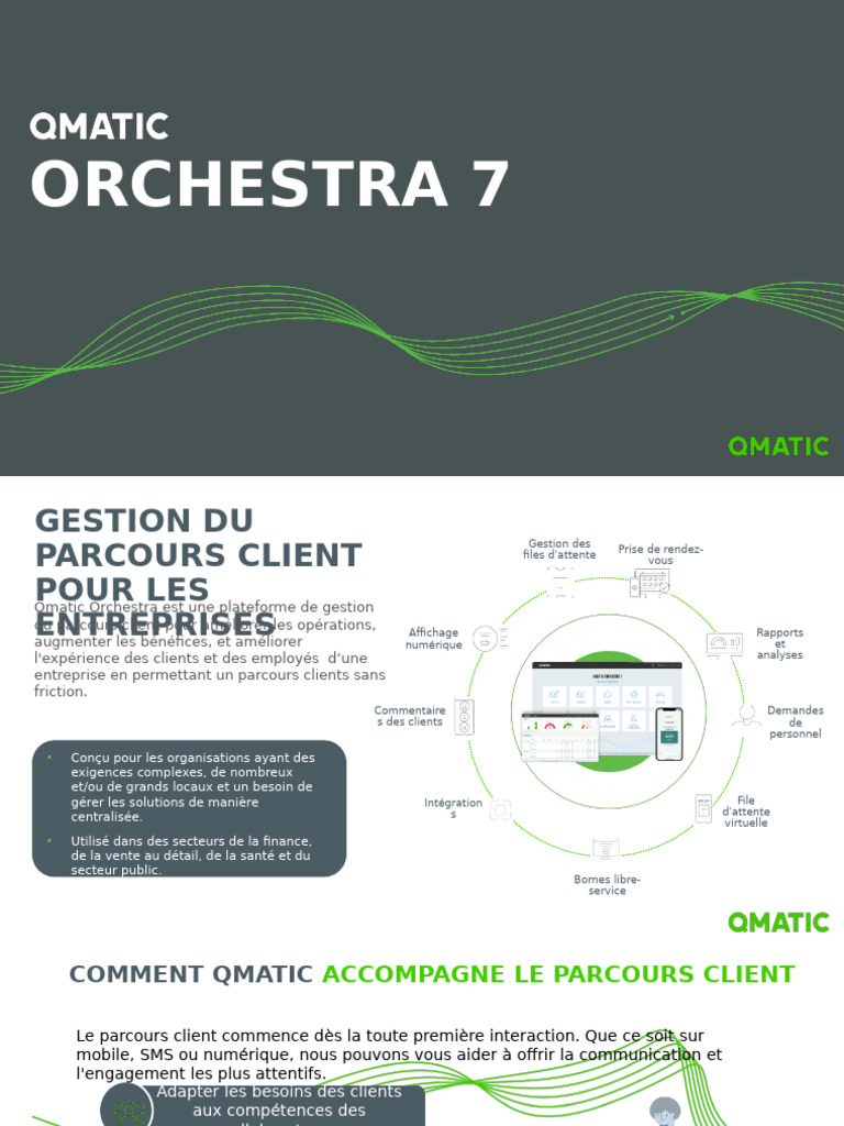 Gestion du Parcours Client avec Qmatic | PDF | Informatique