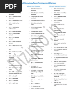 Project Keyboard Shortcuts | PDF | Software Engineering | Computer ...