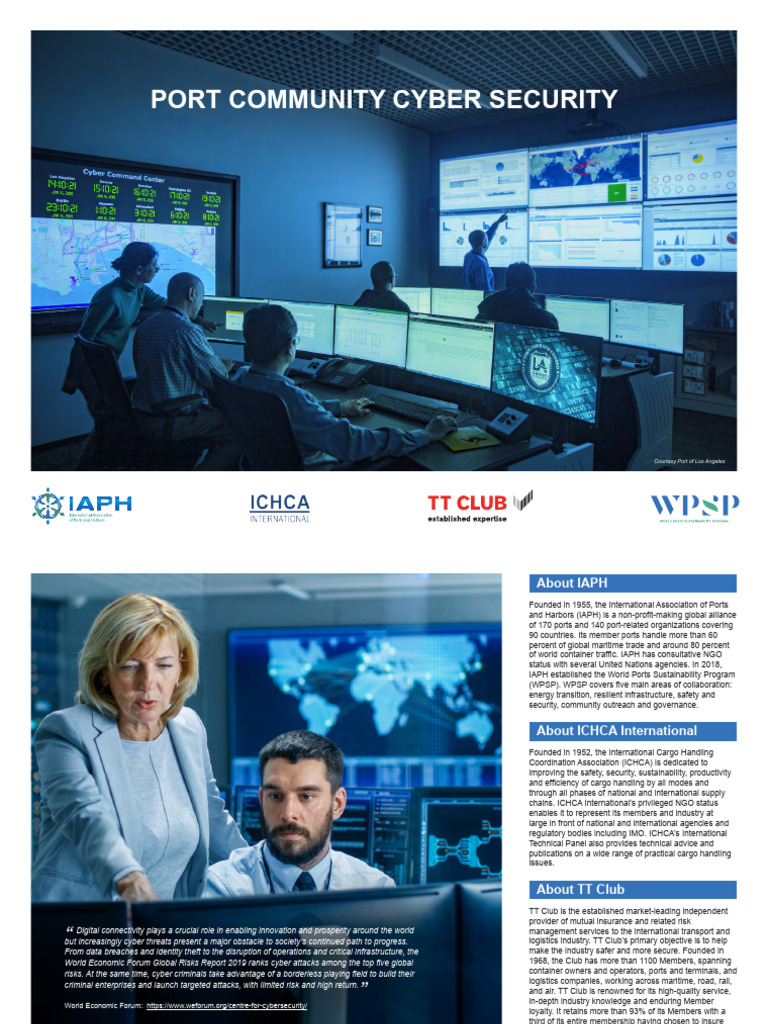 IAPH Port Community Cyber Security Report Q2 2020 | PDF | Computer ...