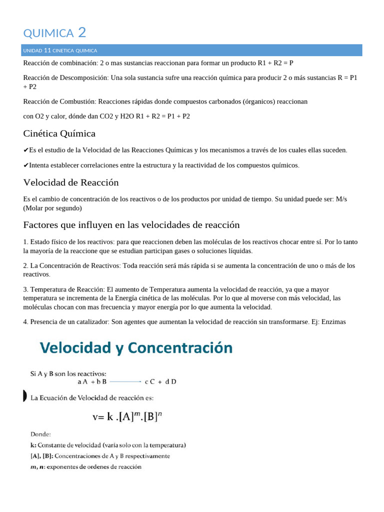 Quimica 2 | PDF | Catálisis | Aminoácidos