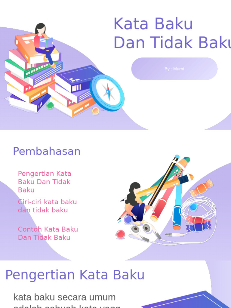 Kata Baku dan Tidak Baku: Panduan Lengkap | PDF