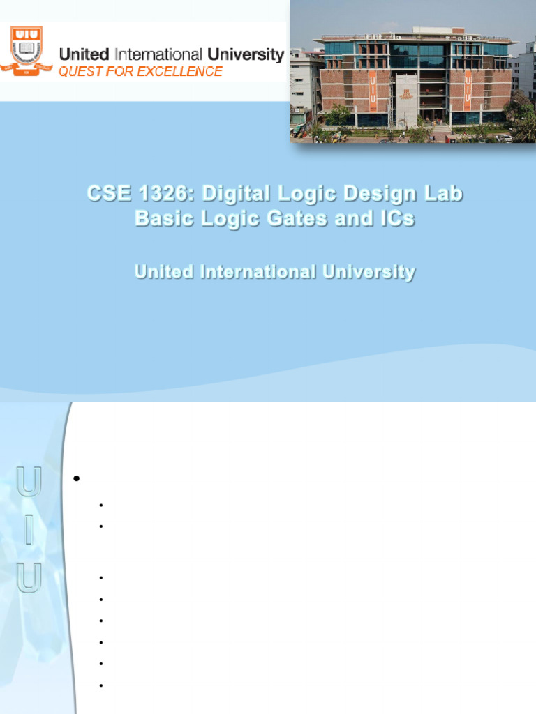 EXP 1 DLD 01 Logic Gates | PDF