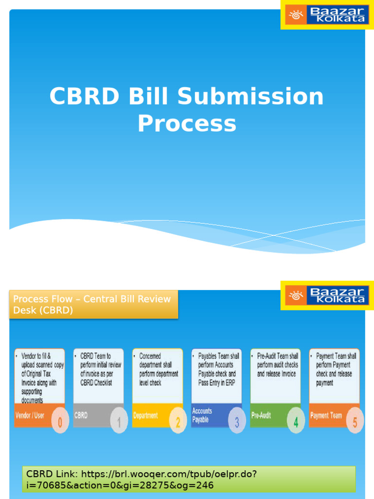 CBRD Bill Submission Guide | PDF